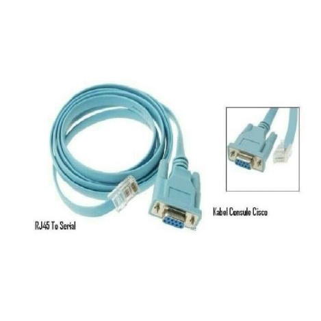 Jual Cable rj45 lan to serial rs232 db9 female NB 1.8m for cisco ...