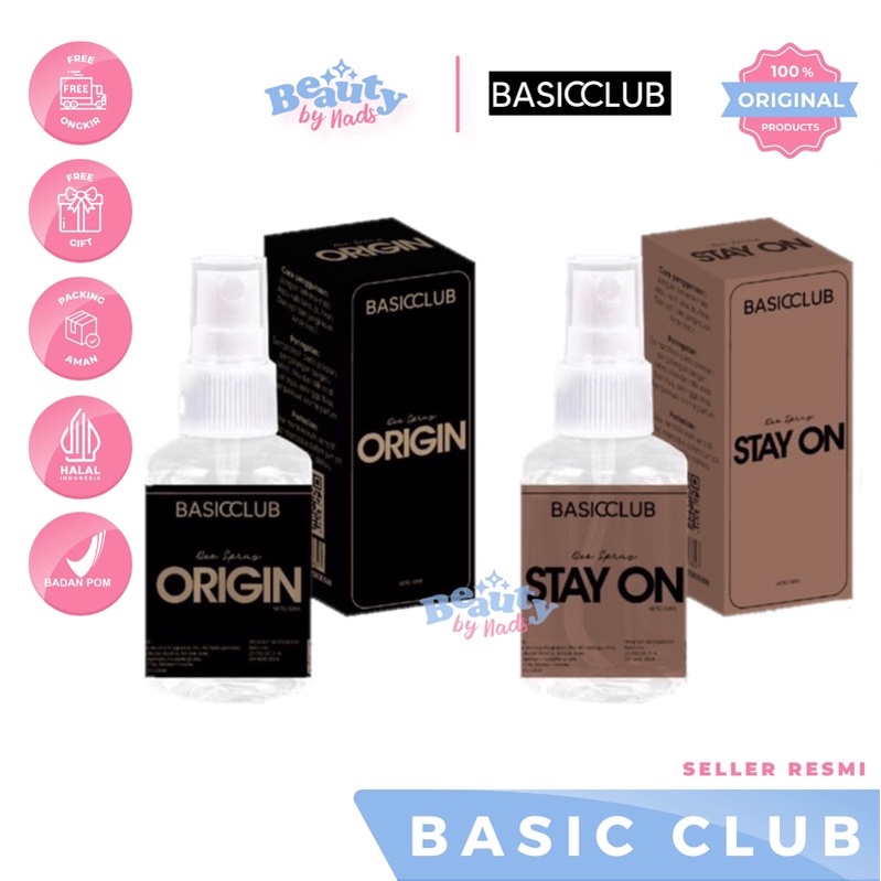 Jual [READY] DEODORANT SPRAY BASIC CLUB DEO SPRAY PENGHILANG BAU KETIAK ...