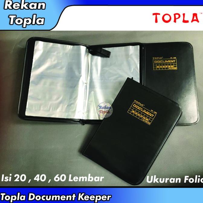 Jual Map Dokumen Ijazah Folio Isi 60 Pcs / Dokumen Keeper F4 / Anti Air ...