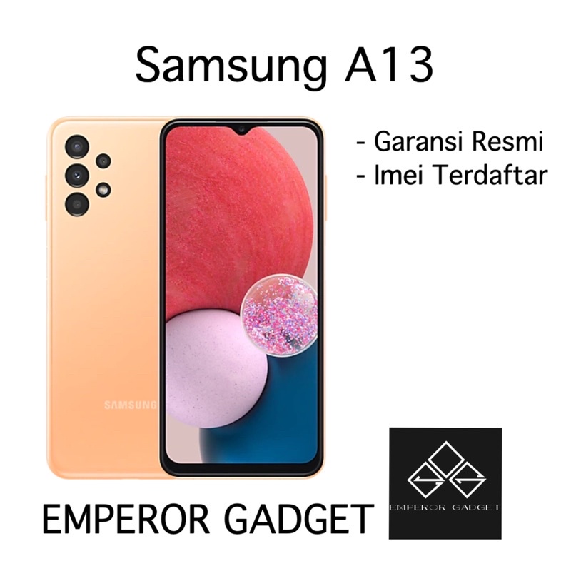 Jual SAMSUNG A13 RAM 4/128GB 6/128GB Garansi Resmi | Shopee Indonesia