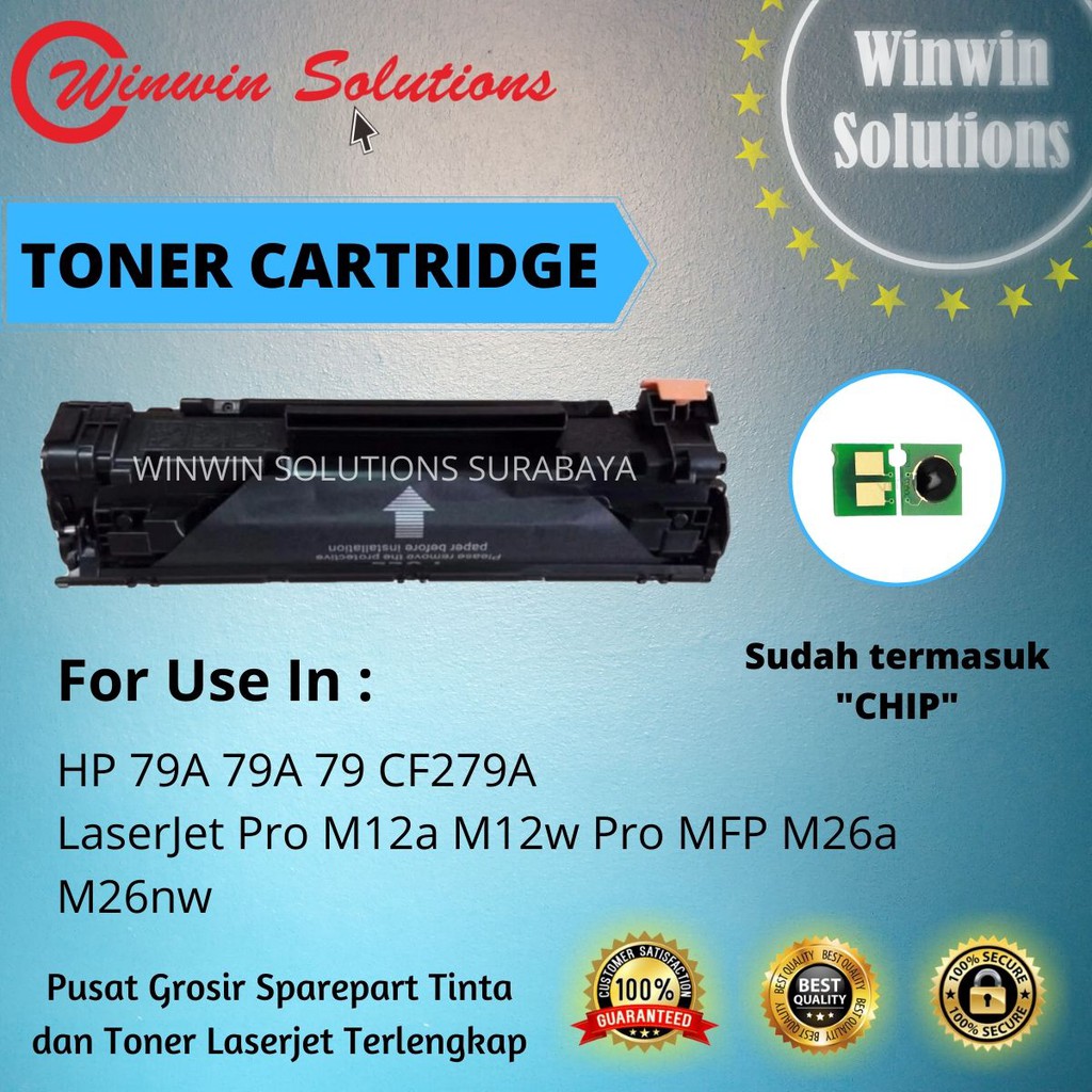 Jual Toner Cartridge Compatible HP 79A CF279A For M12A M12 M12W M26A ...