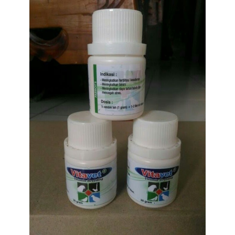 Jual vitavet vitamin breeding lovebird | Shopee Indonesia
