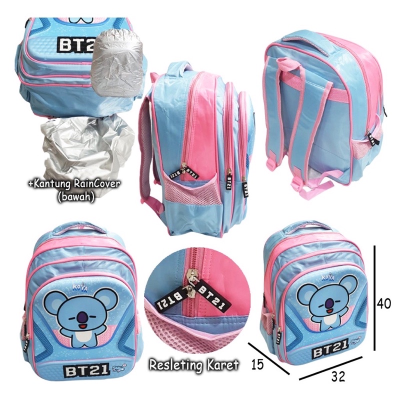Jual Tas BT21 Tas BTS Tas Chimmy Tas Tata Tas Korea Tas Model Korea Tas ...