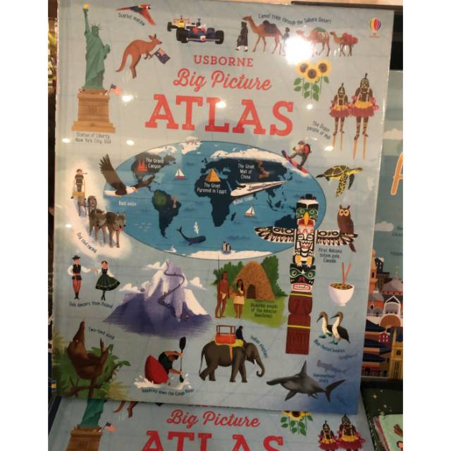 Jual Usborne big picture Atlas (booked) | Shopee Indonesia