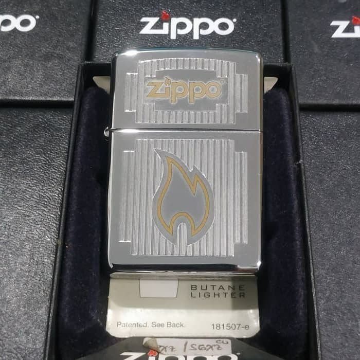 Jual ZIPPO LIGHTER / MANCIS KOREK API ZIPPO ORIGINAL - CHROME VISIONS | Shopee Indonesia