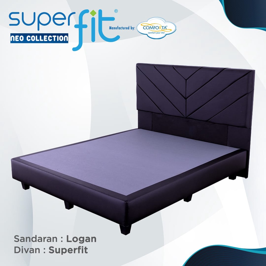 Jual Divan pvc sandaran logan 90 100 120 140 160 180 200 comforta superfit | Shopee Indonesia