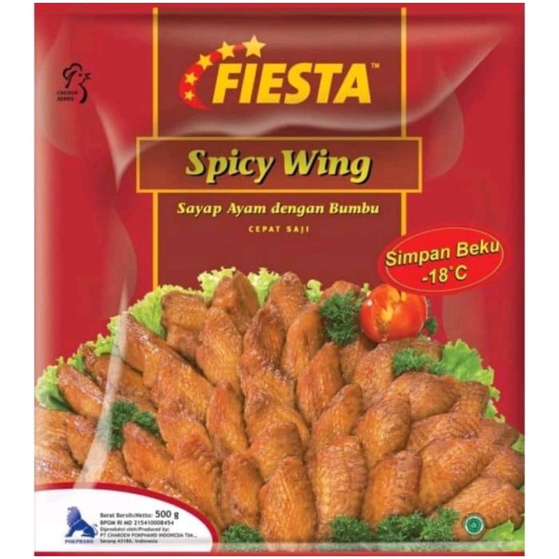 Jual Chicken Wing Fiesta / Fiesta Chicken Spicy Wing 500gram | Shopee ...