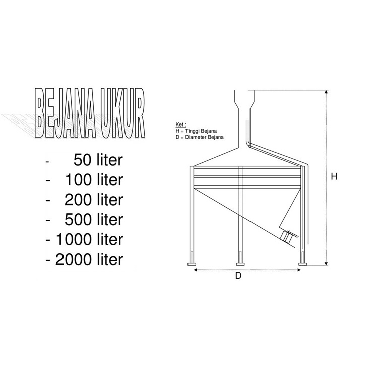 Jual tangki profil bejana ukur standar kapasitas,compact tank prover ...