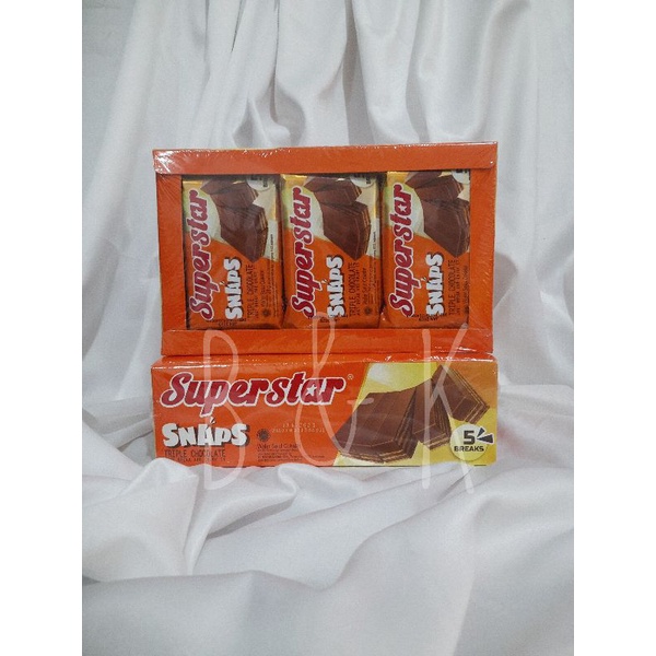 Jual snaps superstar 1 box isi 12 pcs x 28 gram | Shopee Indonesia