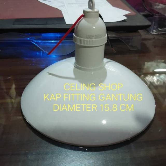 Jual RUMAH LAMPU KAP WD E27 FITTING GANTUNG SET PLASTIK | Shopee Indonesia