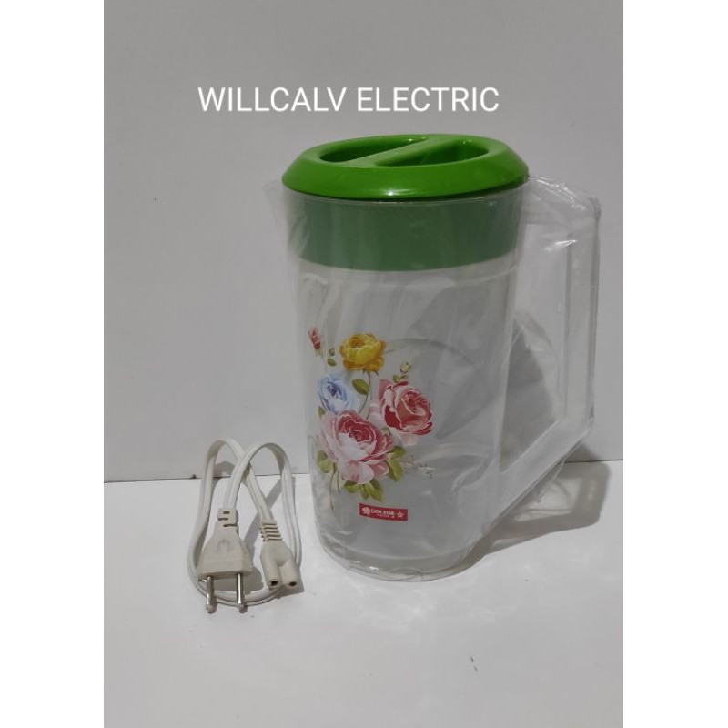 Jual TEKO LISTRIK LION STAR 2,1 LITER - TEKO LISTRIK PLASTIK LION STAR 2,1 LITER | Shopee Indonesia