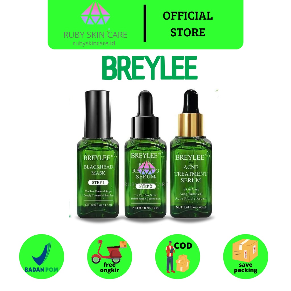 Jual [BARCODE] BREYLEE - BREYLEE BLACKHEAD MASK STEP 1 DAN STEP 2 ...
