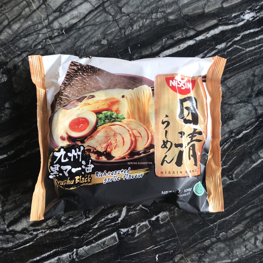 Jual Nissin Black Garlic | Shopee Indonesia