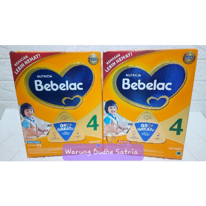 Jual Bebelac 4 Madu / Vanilla Kemasan 3kg | Shopee Indonesia