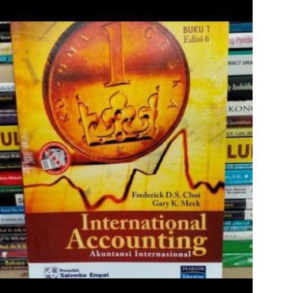 Jual Akuntansi internasional edisi 6 buku 1 Frederick choi | Shopee ...