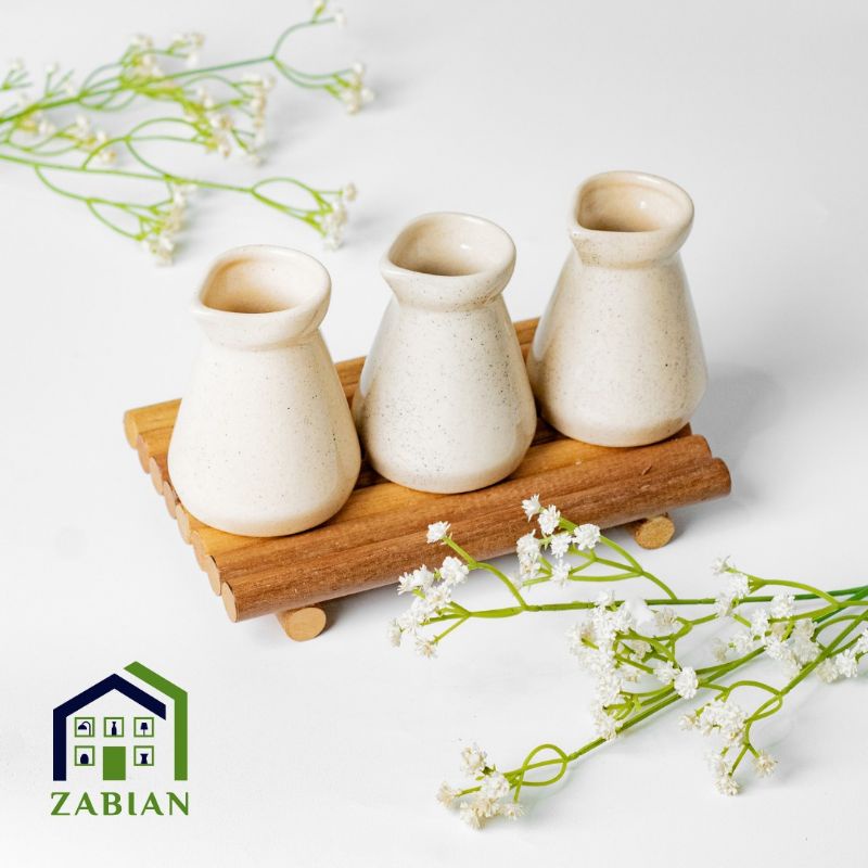 Jual ZABIAN - SERVER MINI 120ml / MILK JUG / TEKO KERAMIK SUSU MINI ...