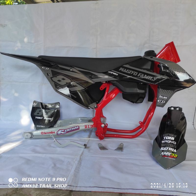 Jual Rangka KTM pnp Ninja Tiger Megapro GL Vixion CB150 Jupiter MX ...