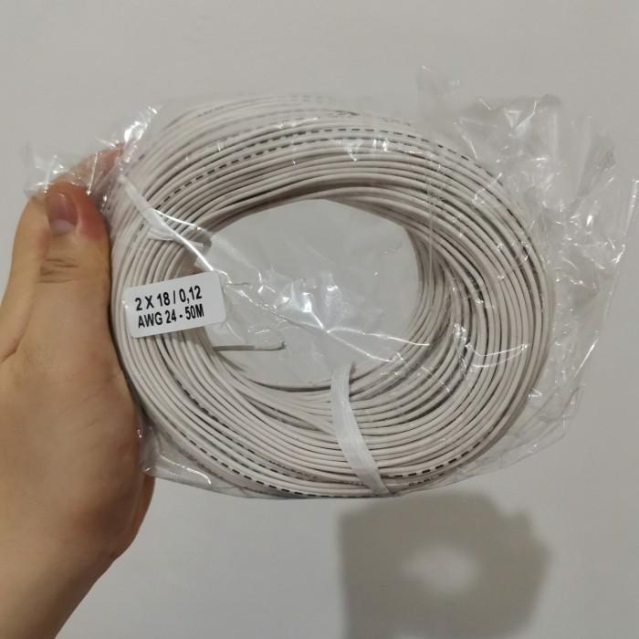 Jual KABEL 2 JALUR SERABUT HALUS AWG 24 1 ROLL 50 M | Shopee Indonesia