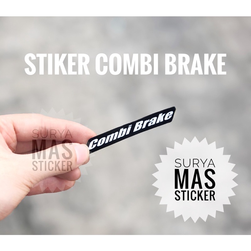 Jual stiker combi brake motor | Shopee Indonesia