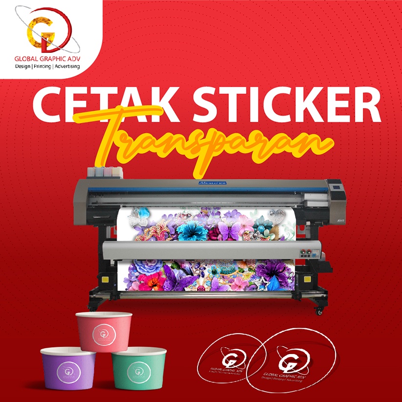 Jual Cetak Sticker Transparan | Shopee Indonesia