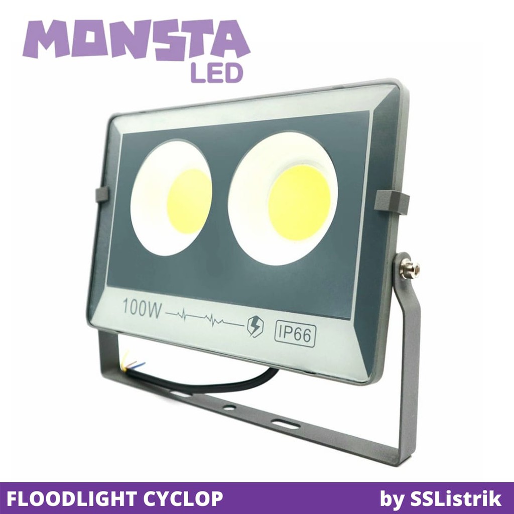 Jual LED SOROT 100W FLOOD LIGHT LAMPU PENERANGAN TEMBAK 100 W WATT OUTDOOR | Shopee Indonesia