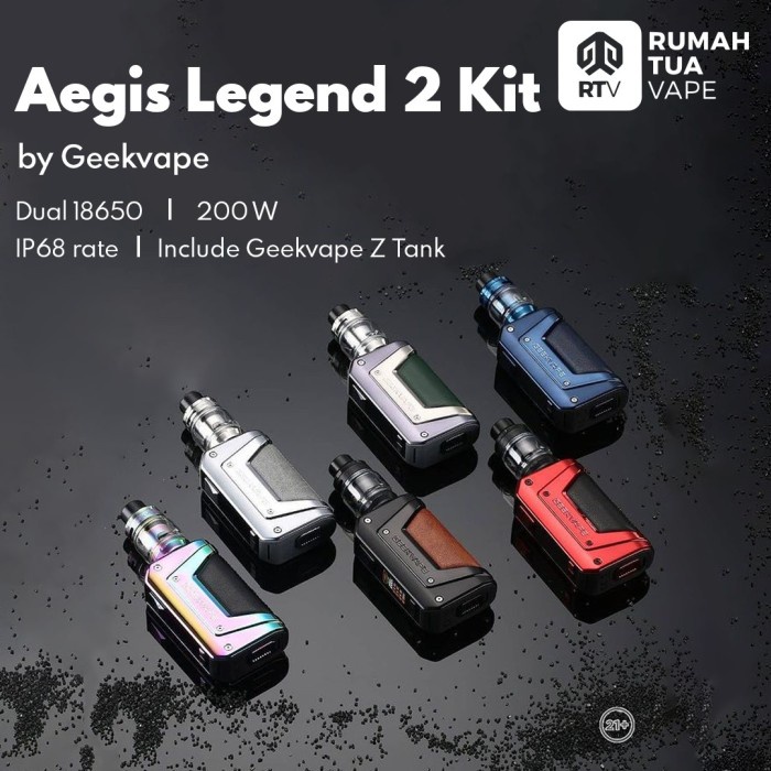 Jual Aegis Legend 2 Kit 200W by Geekvape | Shopee Indonesia