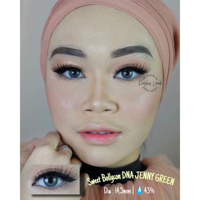 Jual Softlens Sweet Bollycon DNA Jenny Green | Shopee Indonesia