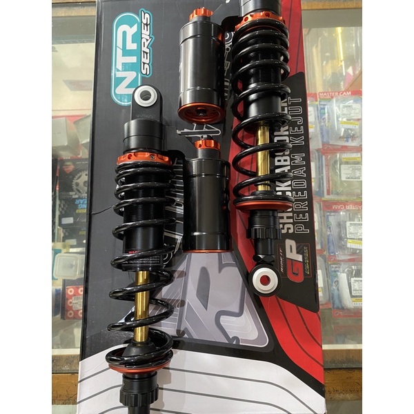 Jual SHOCK GP RIDE IT NTR BLACK SERIES 340 MM | Shopee Indonesia