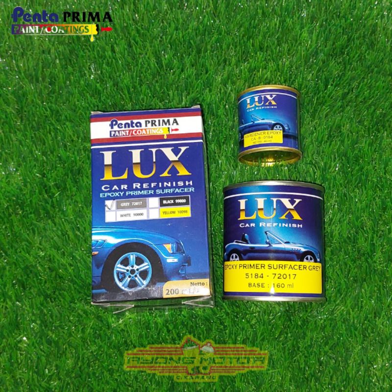 Jual Penta Lux Epoxy Primer Surfacer Grey 2K 4:1 5184-72017 200mL/Set ...