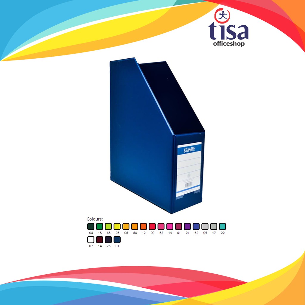 Jual Bantex Box File Majalah Folio 4011 - 10cm | Shopee Indonesia