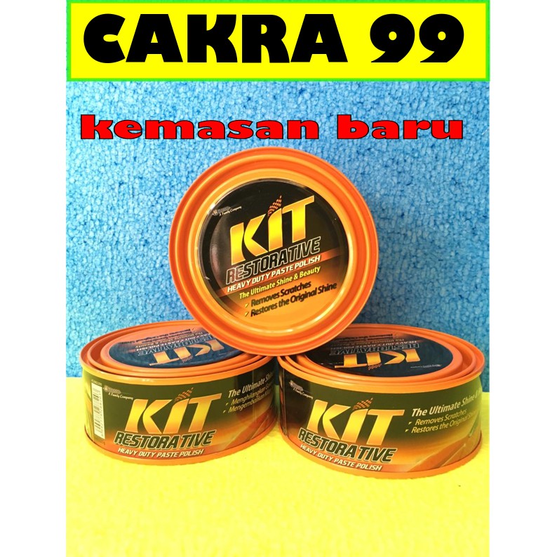 Jual KIT Restorative Paste Wax pasta pembersih dan kilat body mobil dan ...