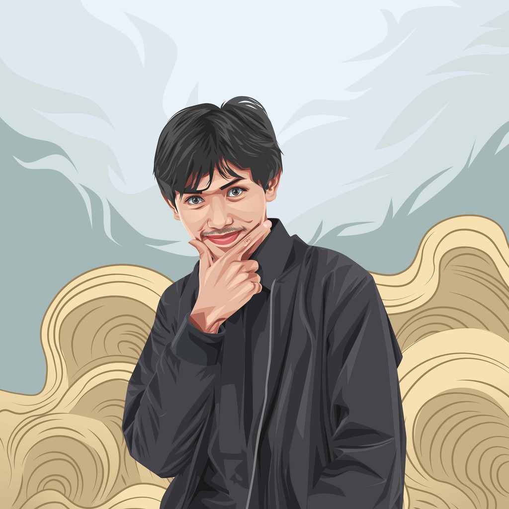 Jual Desain Karikatur Vector Vektor vexel wajah untuk ultah wisuda ...