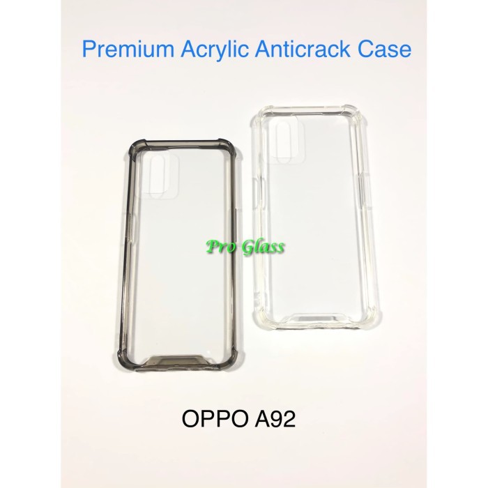Jual OPPO A92 Anticrack / Anti Crack / ACRYLIC Case Premium Quality ...