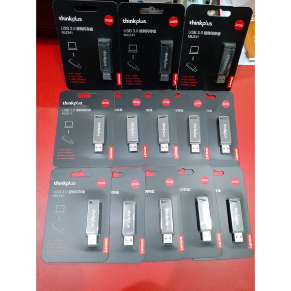 Jual FLASHDISK 32GB LENOVO THINKPLUS ORIGINAL | Shopee Indonesia