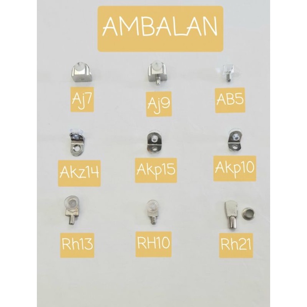 Jual Ambalan Jepit Aj7 Aj9 Ab5 Akz 14 Akp15 Akp10 Rh13 Rh10 Rh21 | Shopee Indonesia