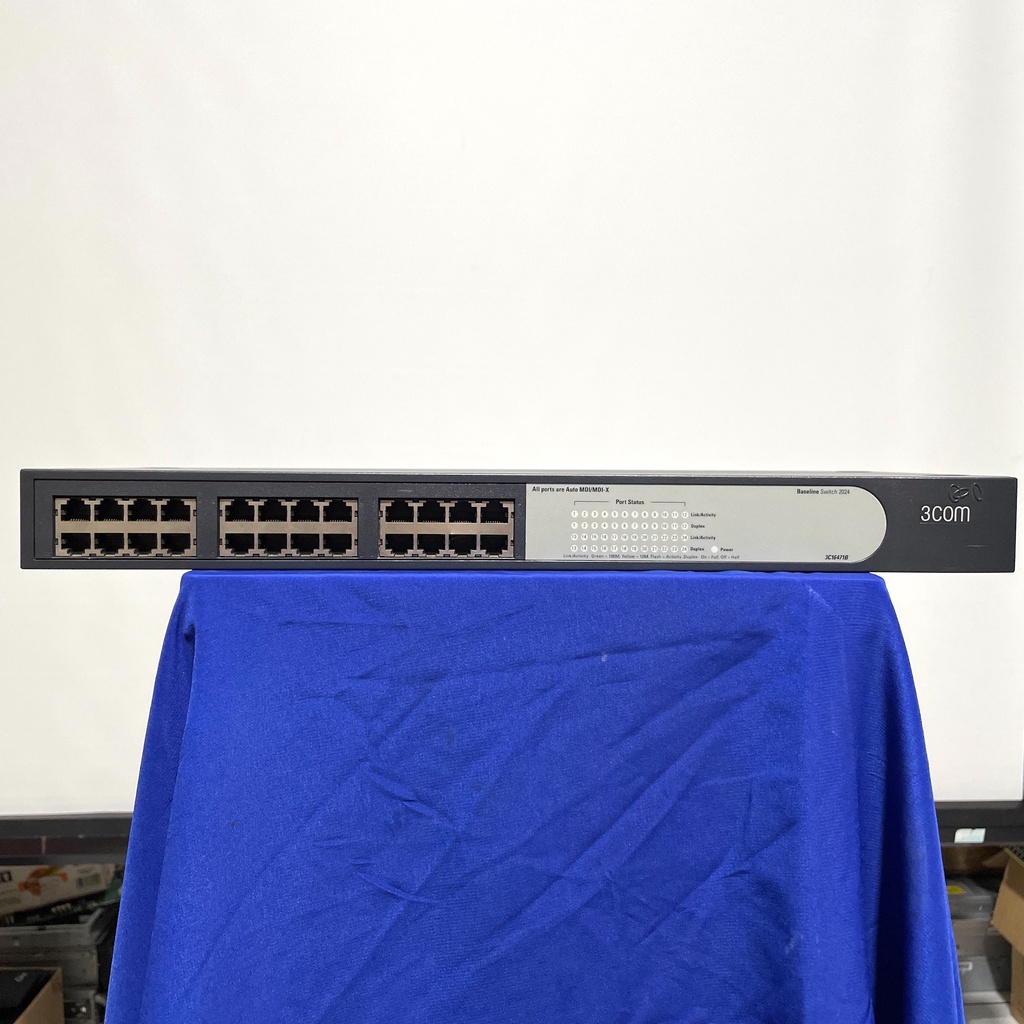Jual switch hub 3com Baseline Switch 2024 24 port 10 100 | Shopee Indonesia