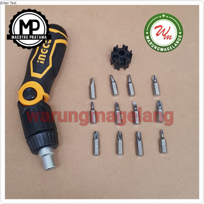 Jual BARU Obeng rachet 13 pcs Screw driver rachet multi tool 180 ...
