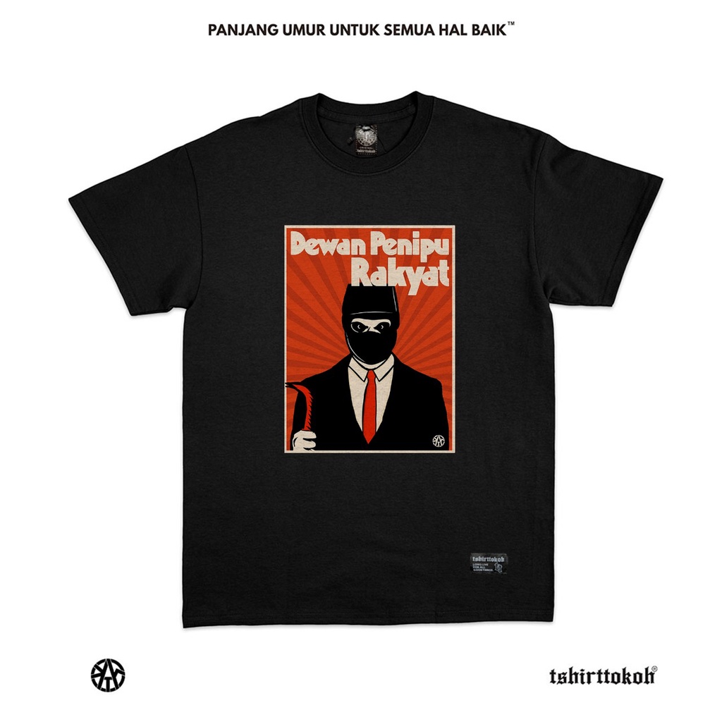 Jual Tshirttokoh - Kaos Dewan Penipu Rakyat | Shopee Indonesia