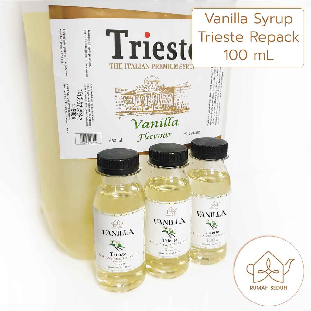 Jual Trieste Syrup 100mL - Coffee Syrup : Caramel, Vanila, Rum ...