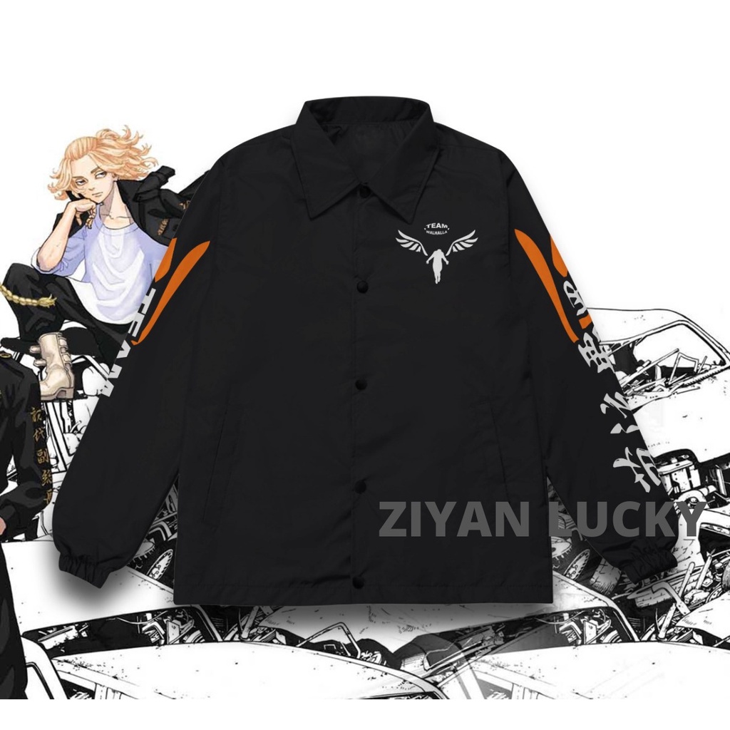 Jual Jaket Coach GENG TOKYO REVENGERS 2021|| Jaket BRAHMAN-TOUMAN ...