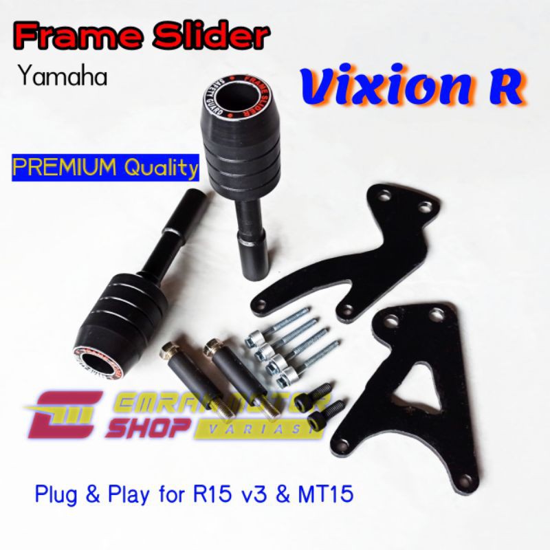Jual Frame Slider Vixion R dan R15v3 MT15 | Shopee Indonesia