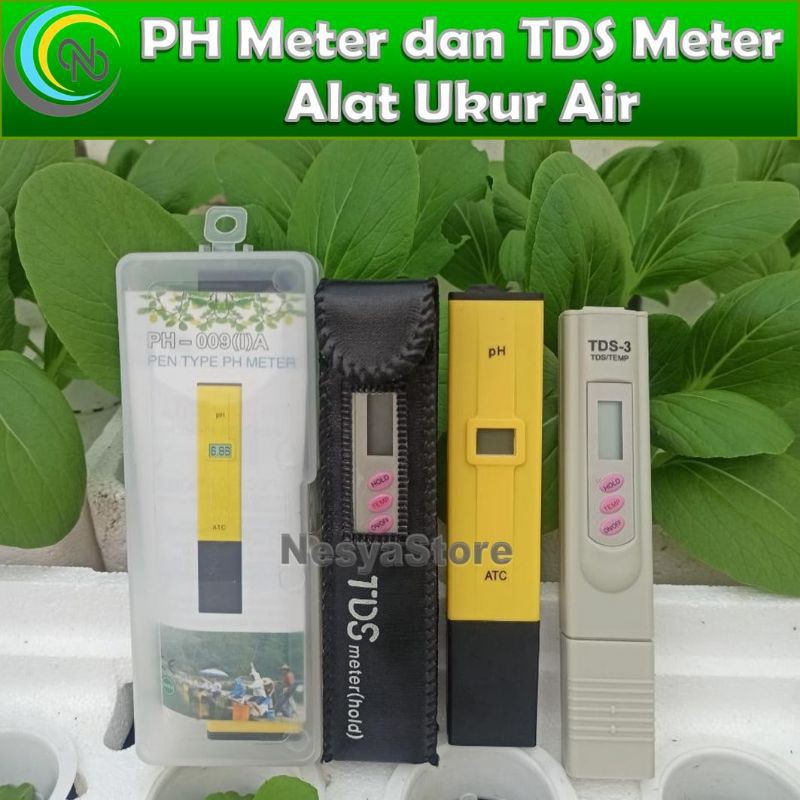 Jual TDS Meter Digital PH Meter Alat Ukur Nutrisi PPM Air dan Alat Ukur Keasaman Hidroponik ...