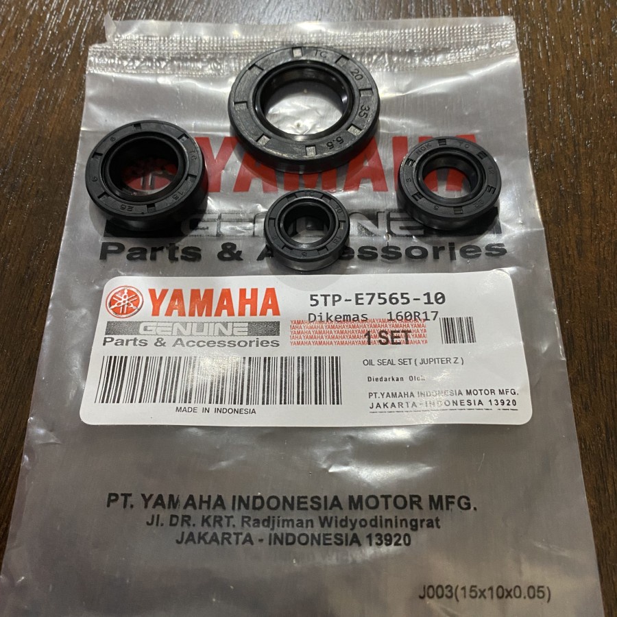 Jual 5TP Seal Komplit Yamaha Motor Set Jupiter Z Vega R New Gear Overan Gir Selah Slah Sil Bak ...