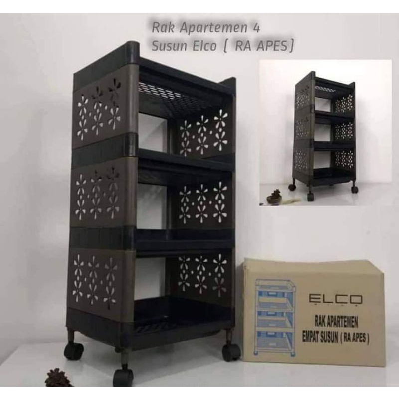 Jual Rak yoyo/rak susun 4 serbaguna/rak apartemen plastik susun 4 ...