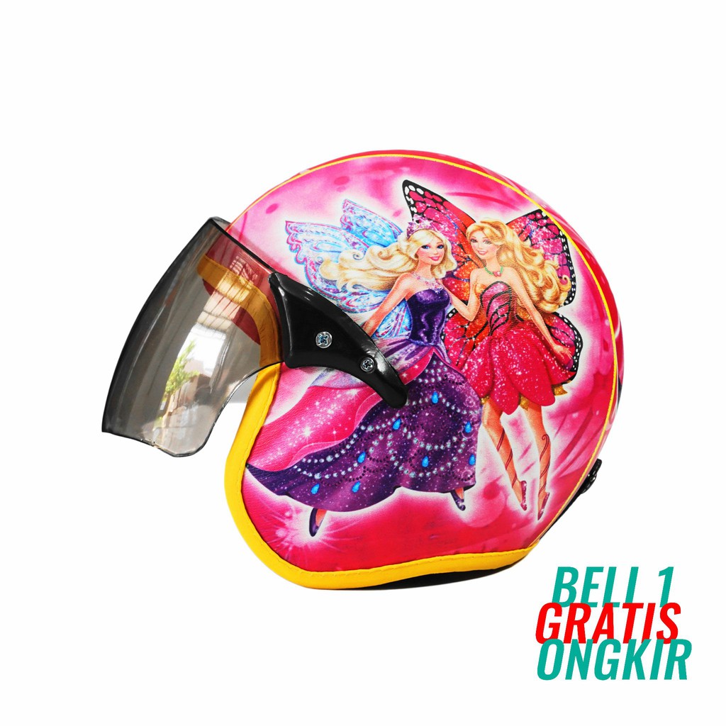 Jual Helm Anak Standart Kaca Half Face Scoopy Original Karakter Boneka ...
