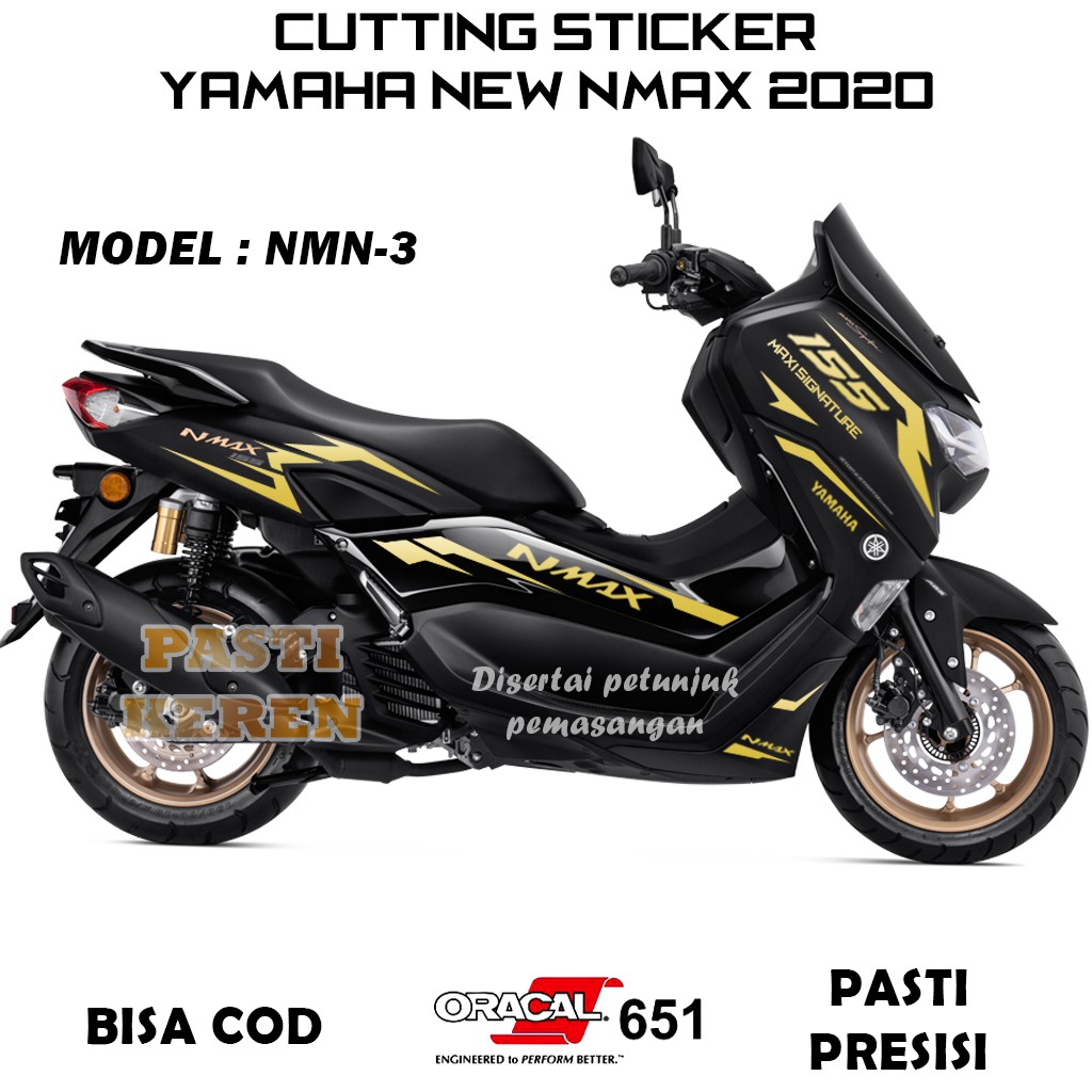 Jual Sticker Nmax Stiker Stripping Yamaha Nmax NMN-3 Cutting Sticker ...