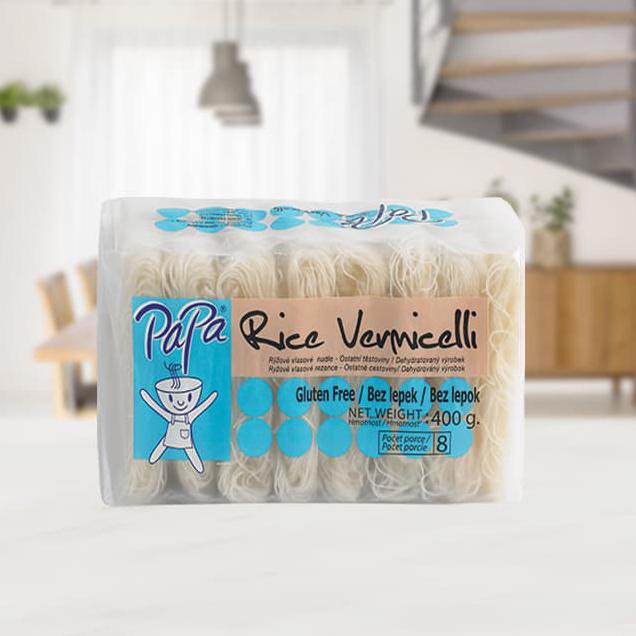 Jual Papa Rice Vermicelli 400G Bihun Beras Polos | Shopee Indonesia