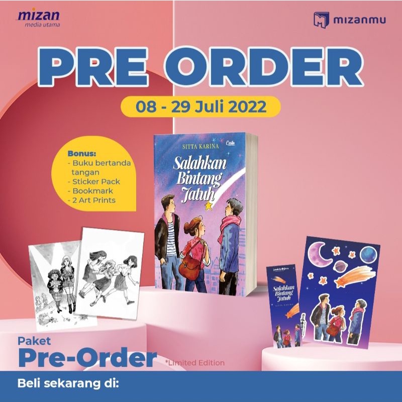 Jual Salahkan Bintang Jatuh - EDISI TTD Sitta Karina | Shopee Indonesia
