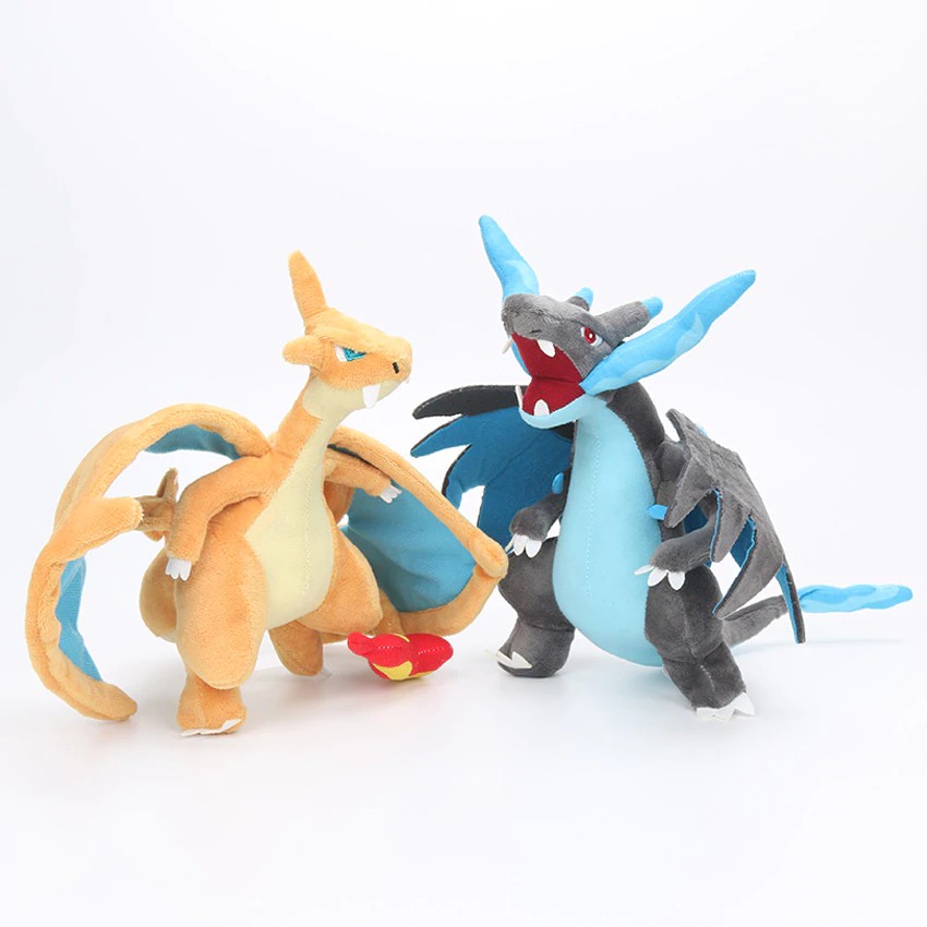 Jual Pocket Plush Toys Mega Charizard Stuffed Animal Dolls For Children ...