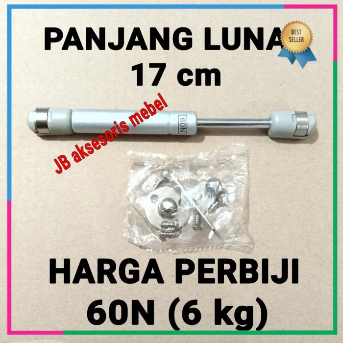 Jual GAS SPRING MINI 60 N / PEGAS HIDROLIK PINTU LEMARI KITCHEN DAPUR 6 ...
